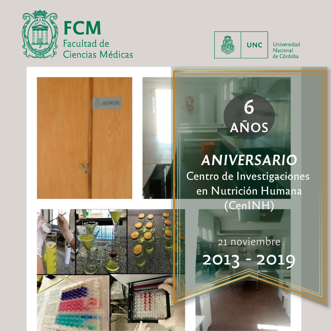 21 de noviembre: “Aniversario Centro de Investigaciones en Nutrición ... 21 de noviembre: “Aniversario Centro de Investigaciones en Nutrición ...